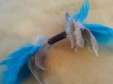 Feather-on-a-Stick Cat Toy : 6 Steps (with Pictures) - Instructables