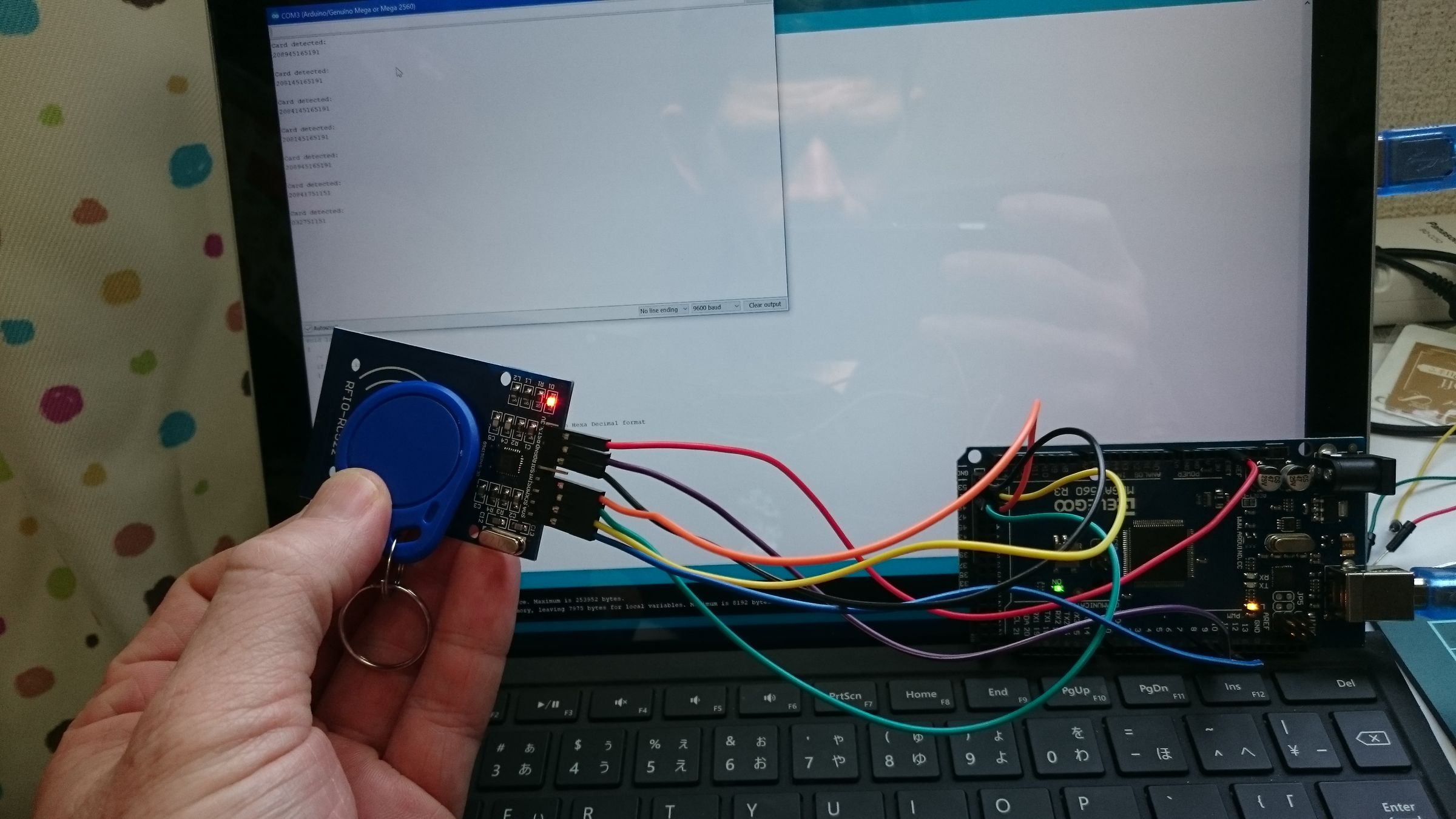 Interfacing RFID-RC522 With Arduino MEGA a Simple Sketch : 4 Steps ...