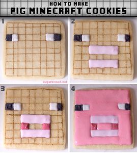 Minecraft Cookies : 4 Steps (with Pictures) - Instructables