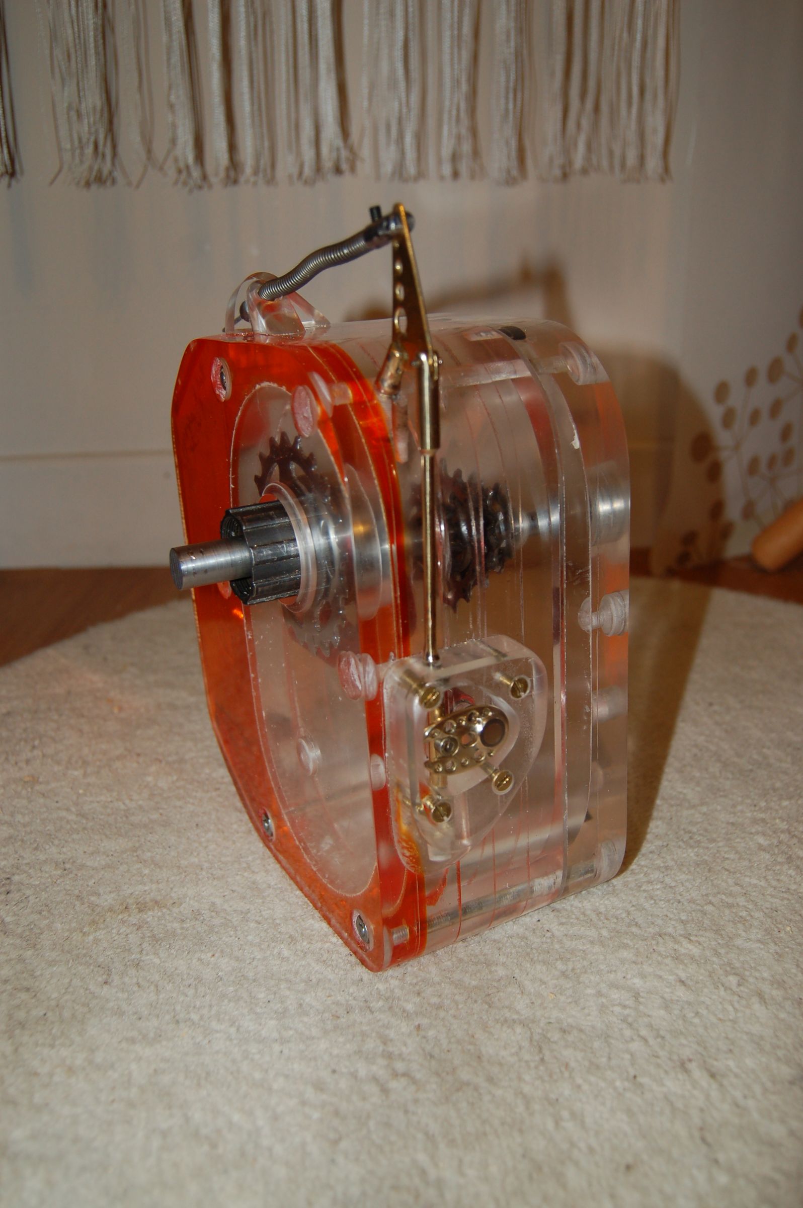 Transparent Gearbox on a Homemade Bicycle : 10 Steps (with Pictures ...