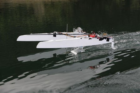 RC Wing Sail Catamaran - Instructables