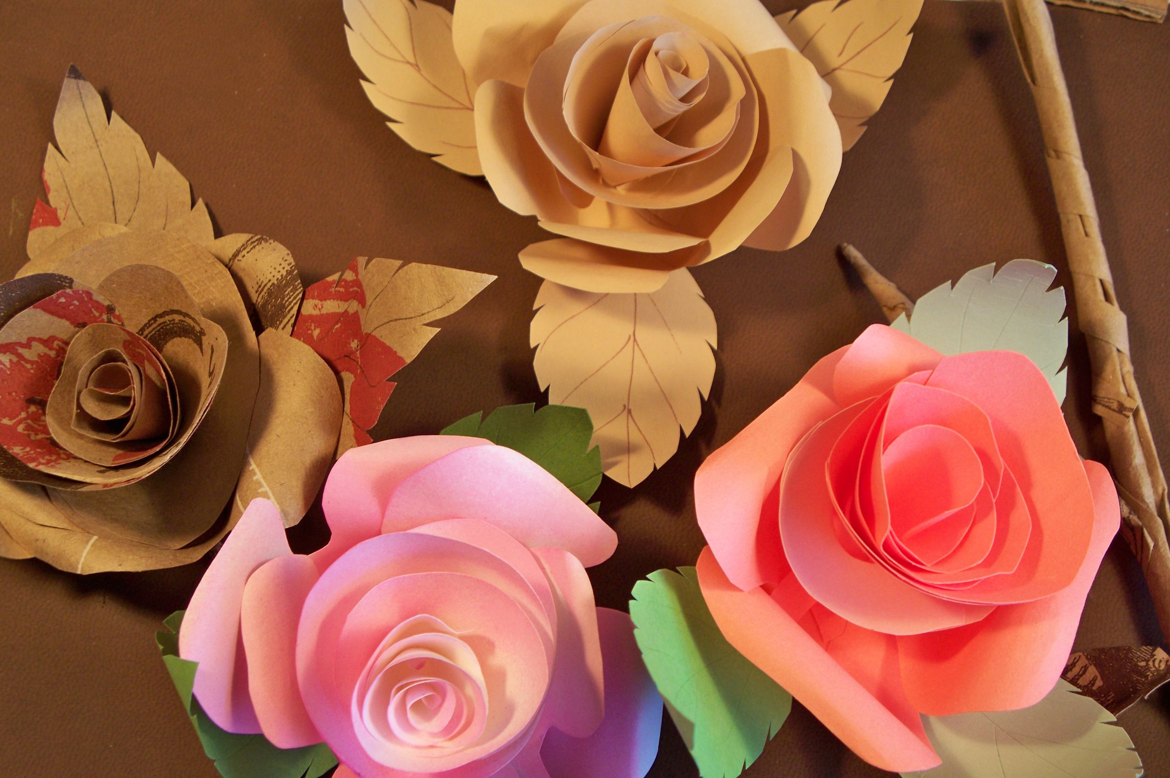 How to Make Paper Roses : 9 Steps (with Pictures) - Instructables