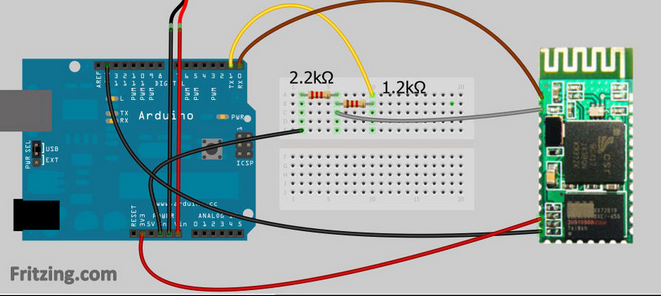 HC05 Bluetooth Module Voltage Divider : 3 Steps - Instructables