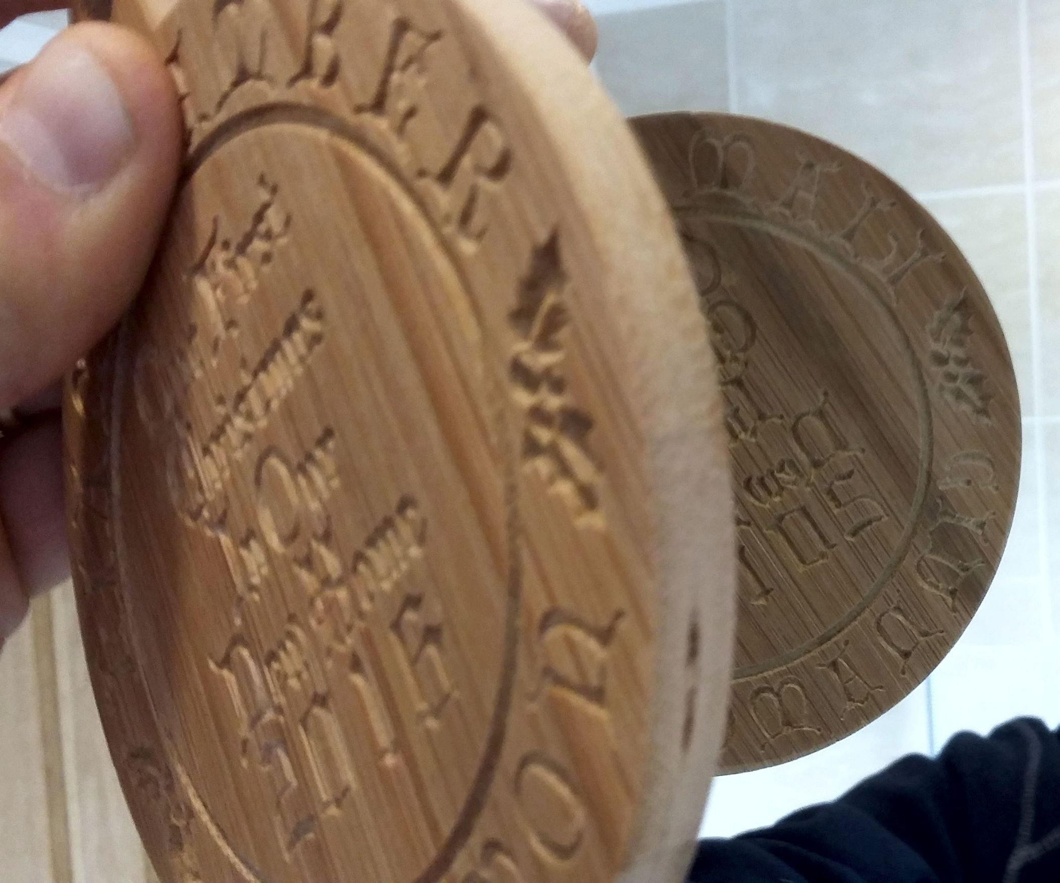 How to Easily and Accurately CNC Engrave on Both Sides : 4 Steps (with ...