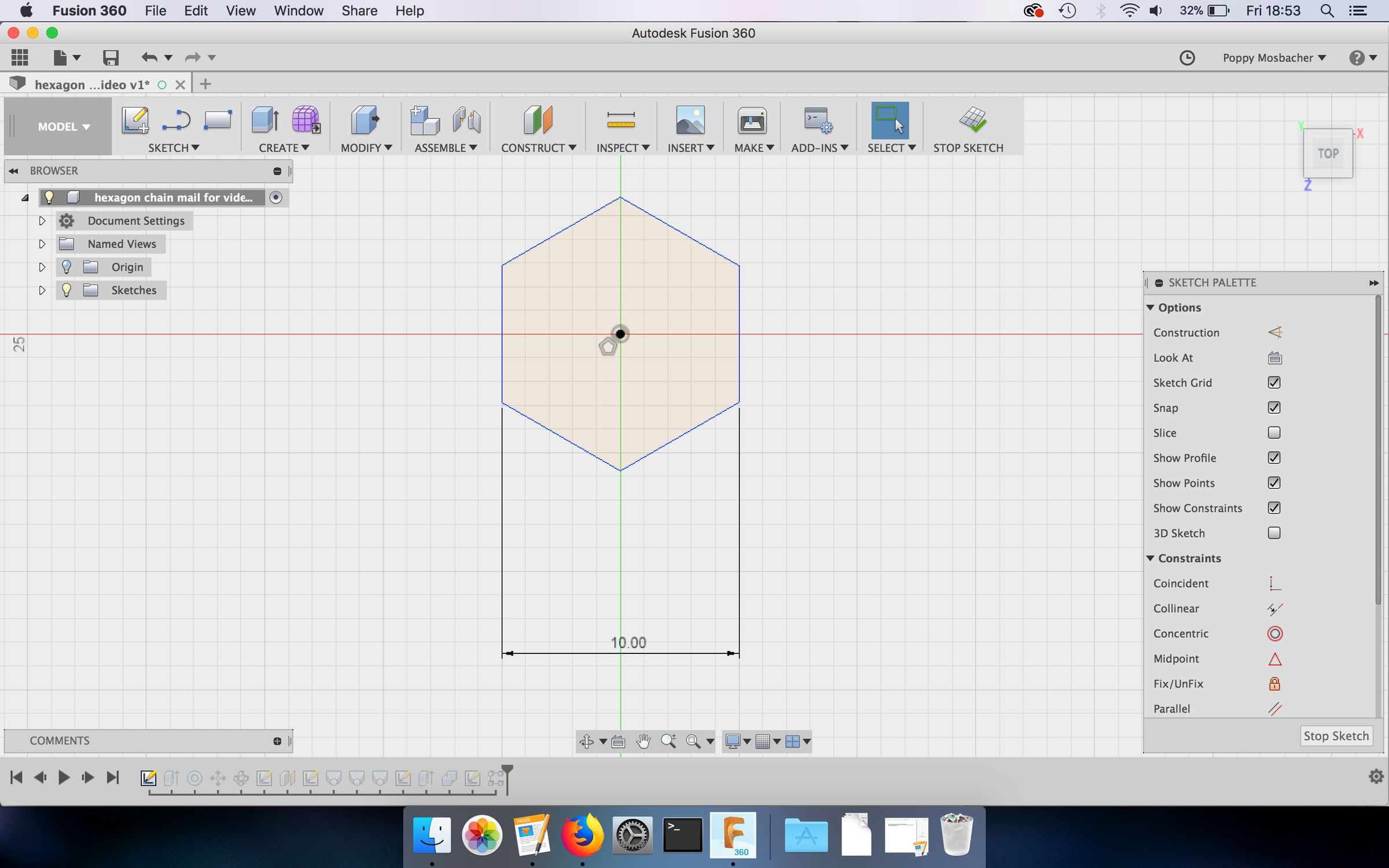How to Draw 3D Printable Chainmail With Fusion 360 : 6 Steps (with ...