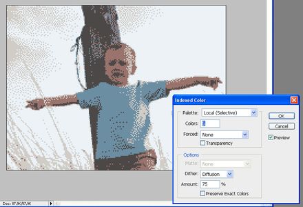 Cross-stitch Pattern in Photoshop (with Symbols!) : 4 Steps (with ...