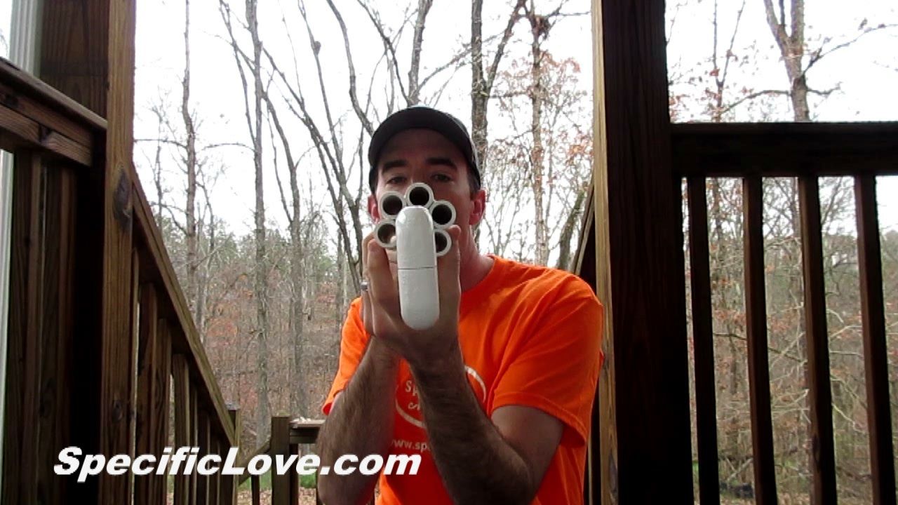 The New Blowgun Revolver That Shoots Golf Tees - Instructables