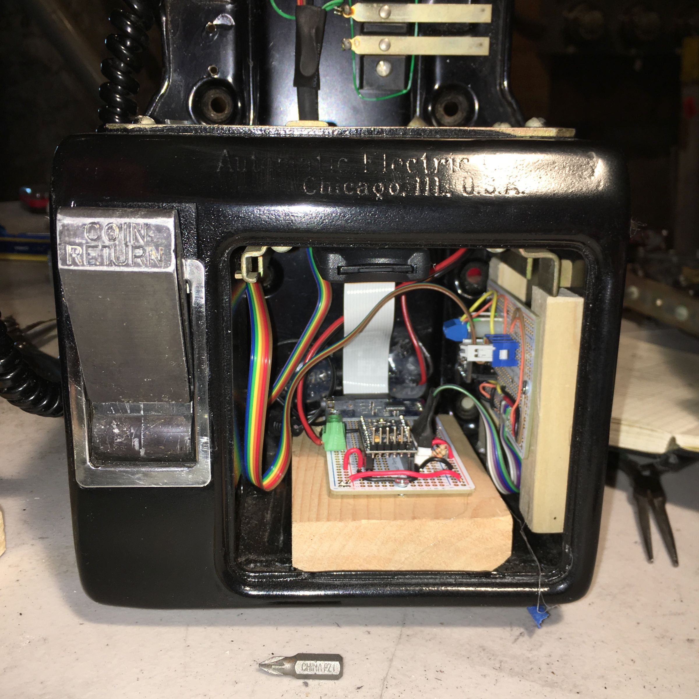 Oral History Booth From an Antique Payphone : 11 Steps (with Pictures ...