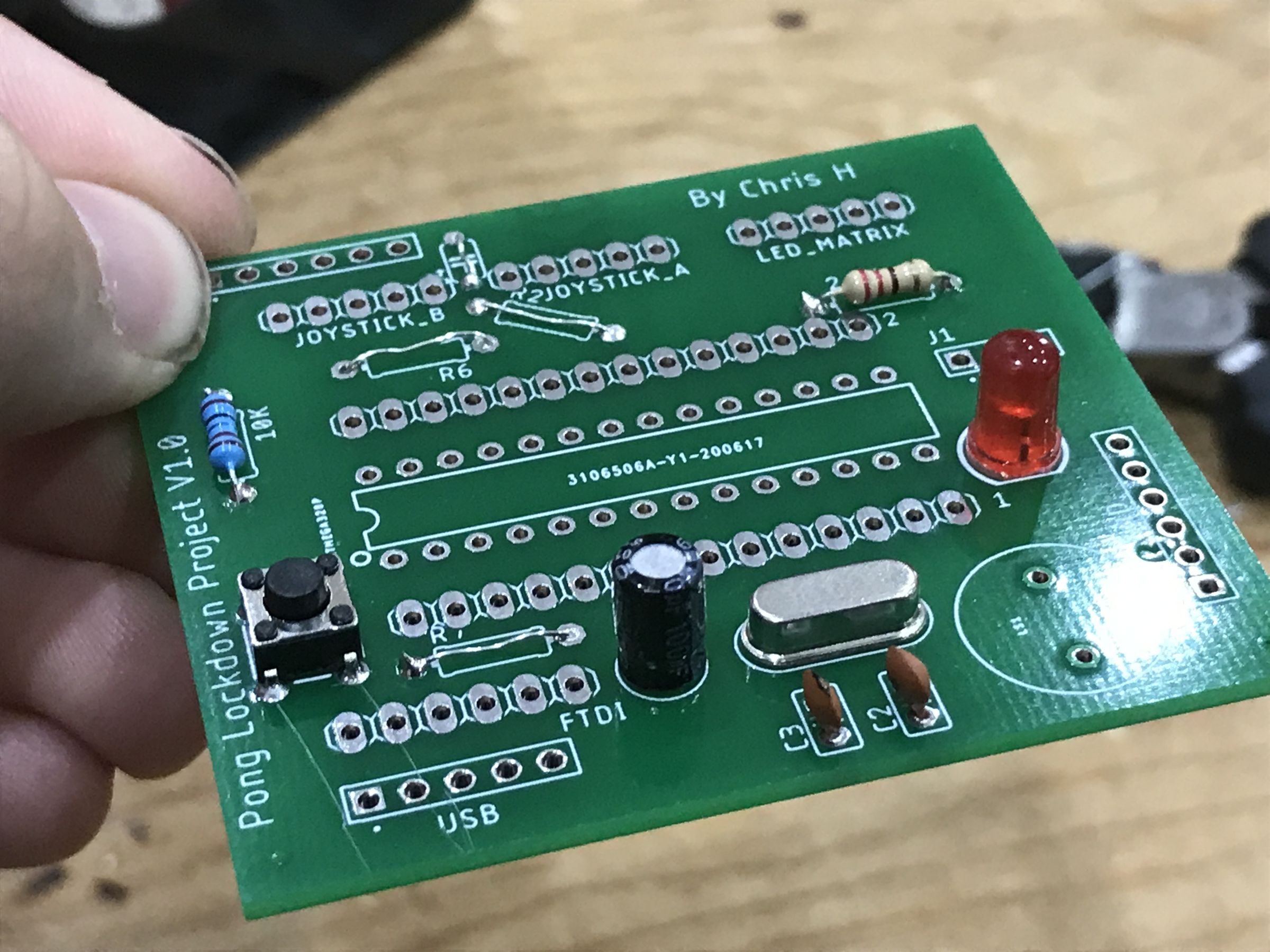 Arduino Pong Tennis PCB | Arduino, Autodesk Eagle and JLCPCB : 11 Steps ...