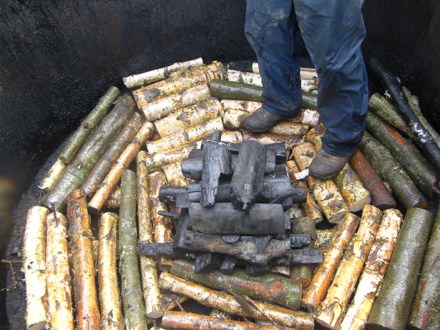 Large Scale Charcoal Production : 8 Steps (with Pictures) - Instructables