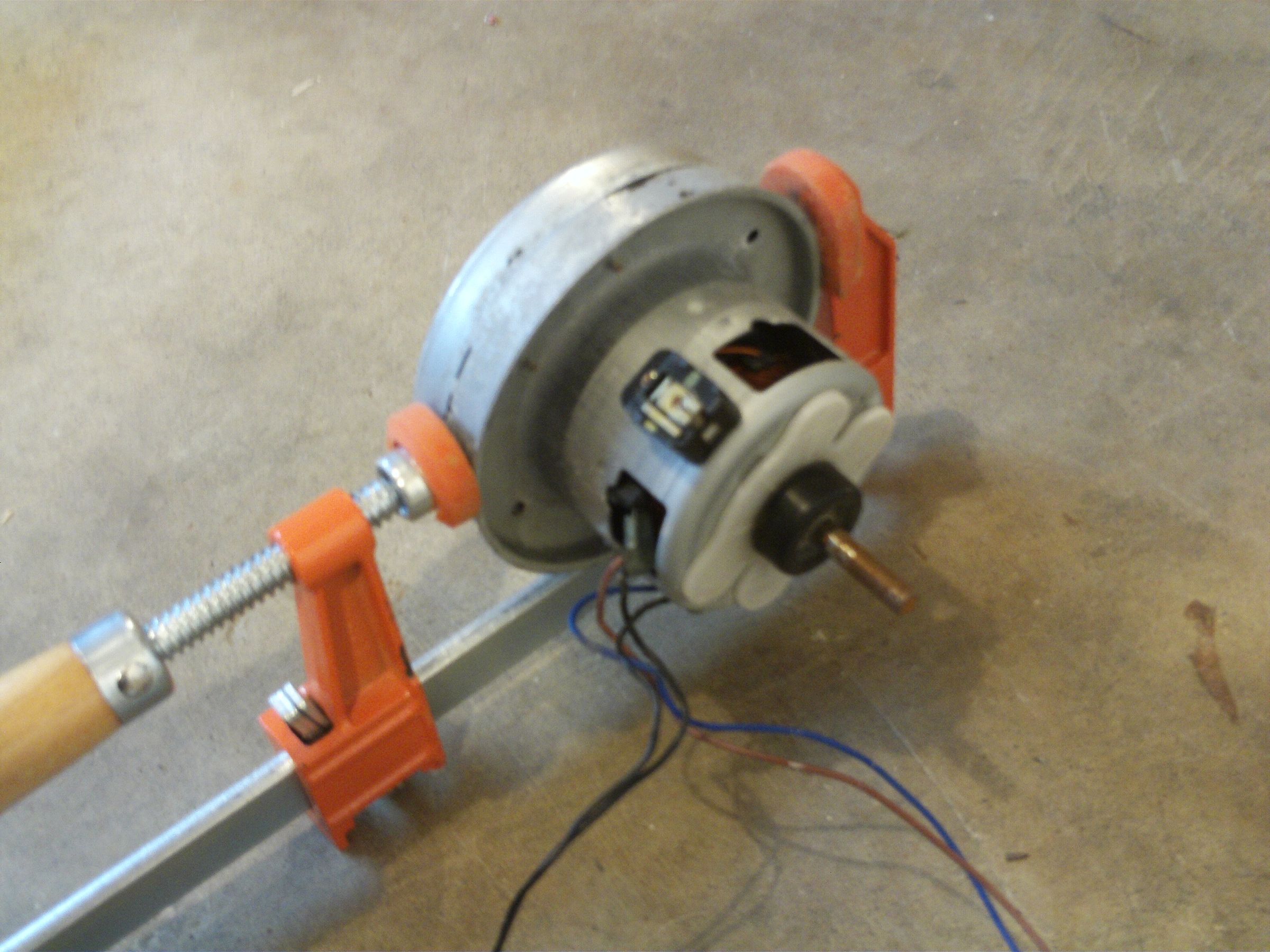 Leaf Blower From Vacuum Cleaner Motor : 16 Steps - Instructables