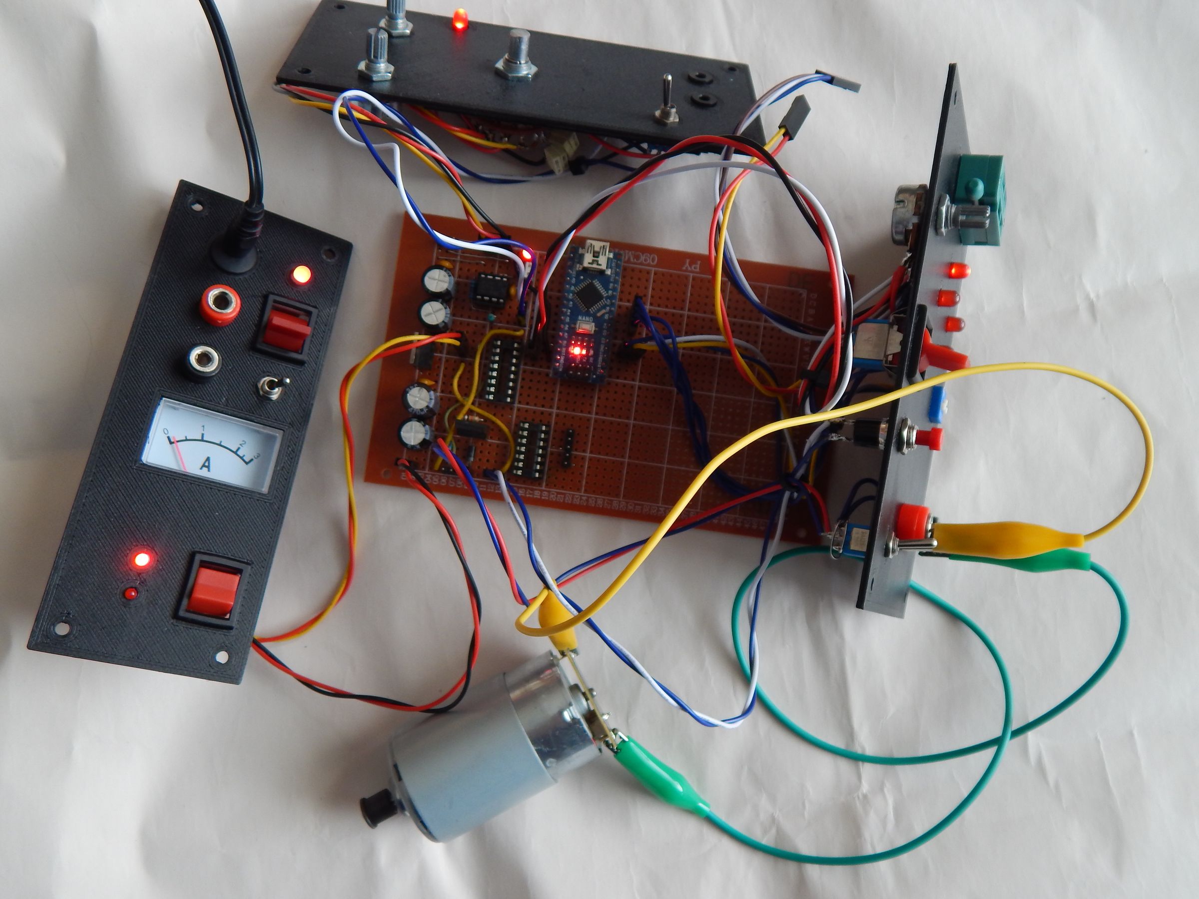 DC and Stepper Motor Tester : 12 Steps (with Pictures) - Instructables