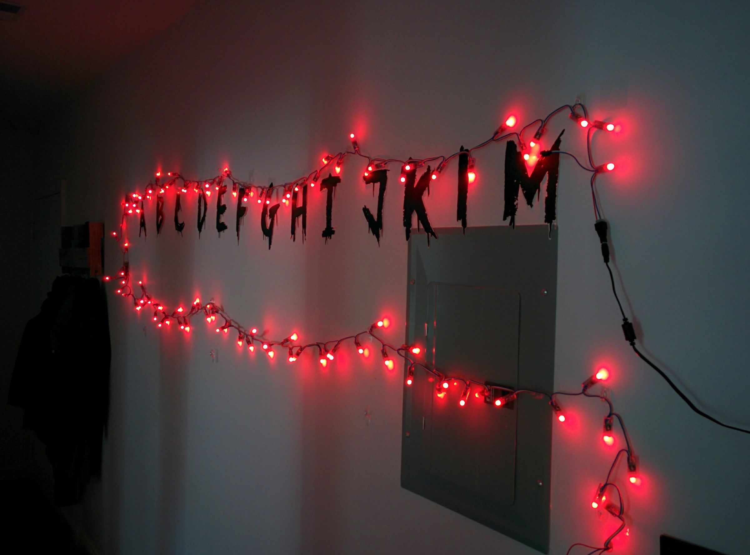 Arduino Based Stranger Things Lights : 5 Steps (with Pictures ...