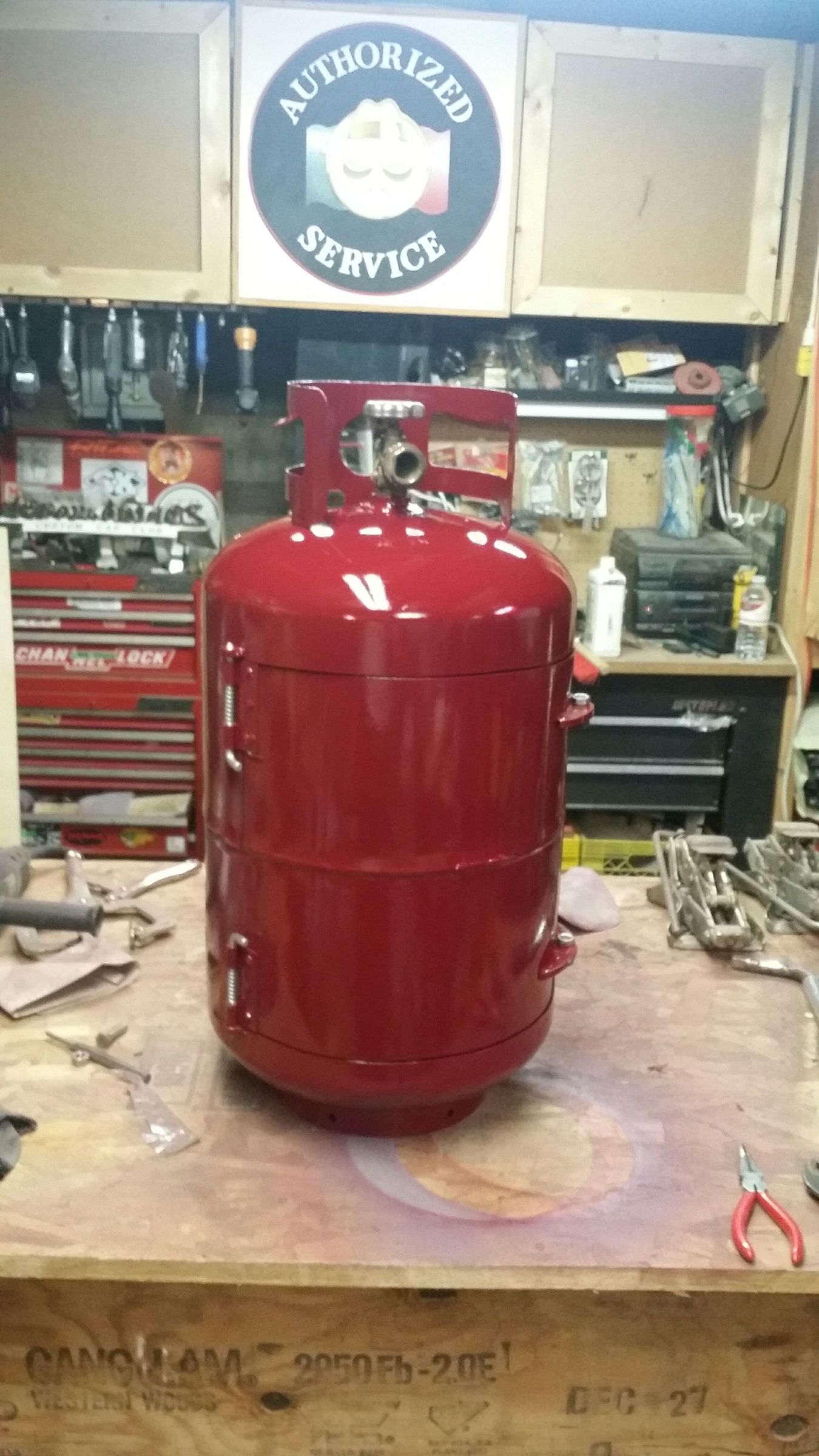 Propane Tank Tool Box : 10 Steps - Instructables