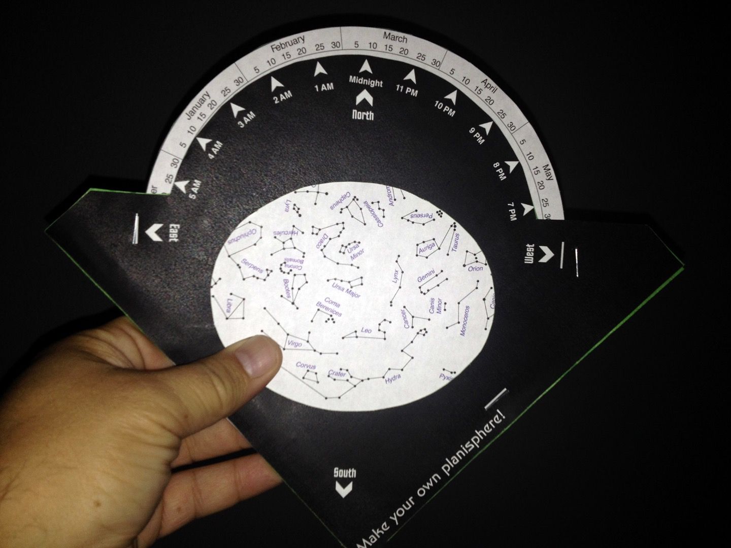 Starwheel for Backyard Astronomy (Planisphere) : 7 Steps (with Pictures ...