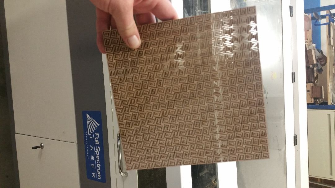 Super Flexible Double Curvature Surface - Laser Cut Plywood (with ...
