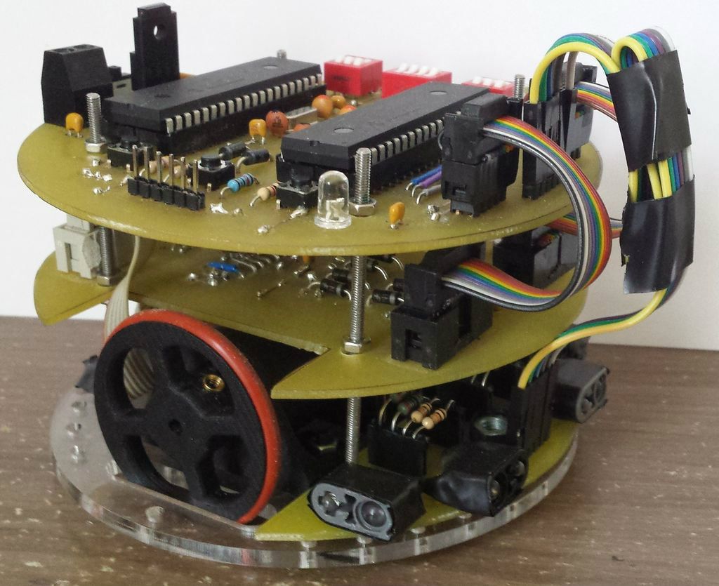 Micromouse(mobile Robot) IR Distance Sensor Board +tips : 10 Steps ...