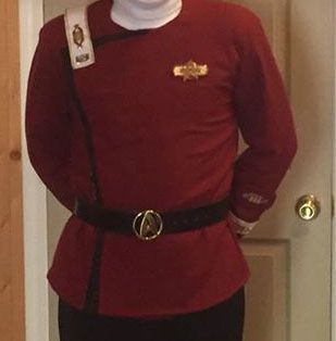 Star Trek Movie Jacket TWOK (The Wrath of Kahn) Costume : 27 Steps ...