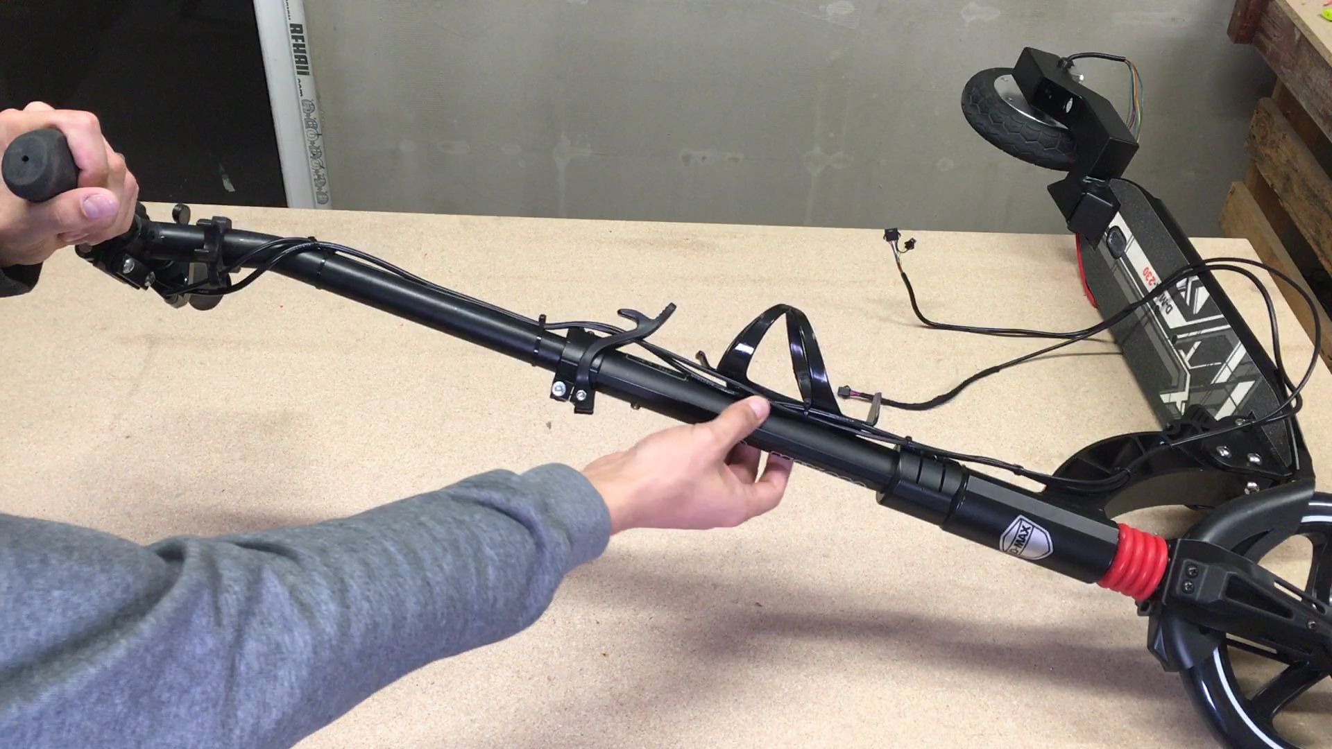 DIY: Electric Scooter Conversion With Hoverboard Parts : 16 Steps (with ...