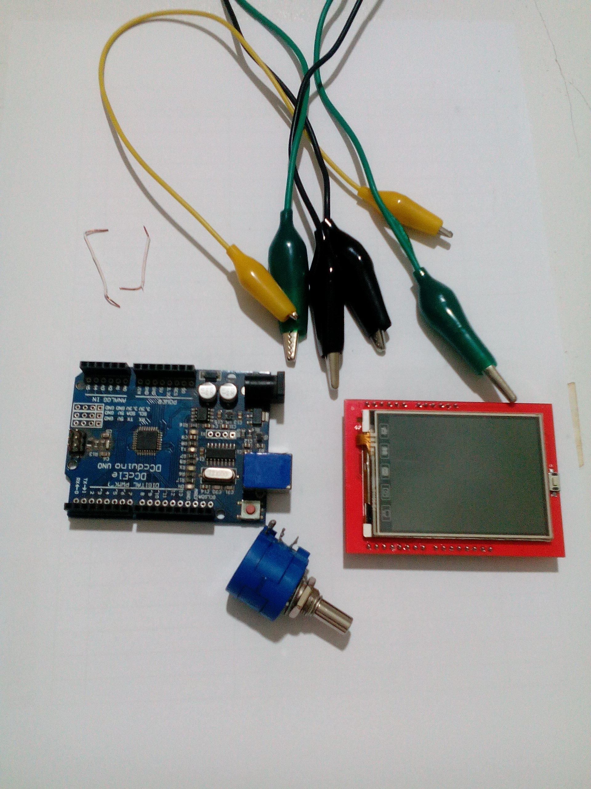 How to Create a Simple Oscilloscope With Arduino and Tft Lcd : 4 Steps ...