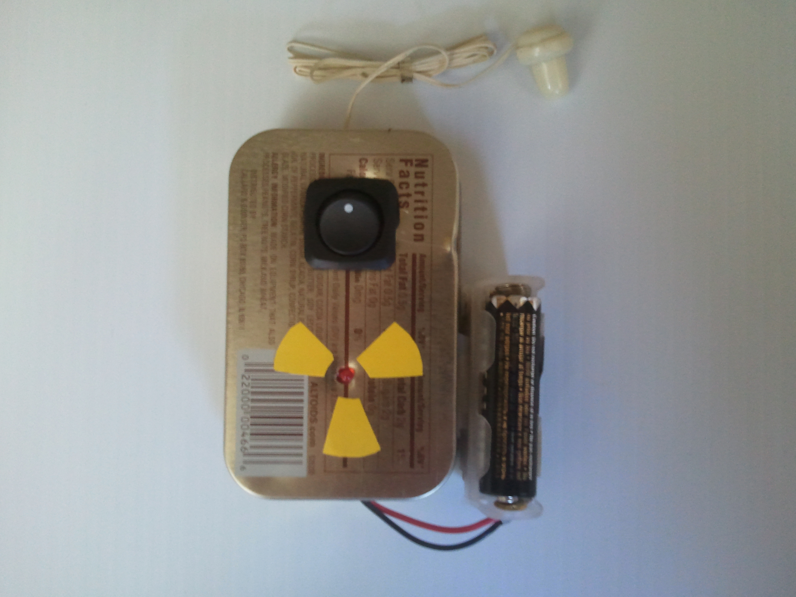 Build a Pocket Ionizing Radiation Detector (PIRD) : 5 Steps (with ...