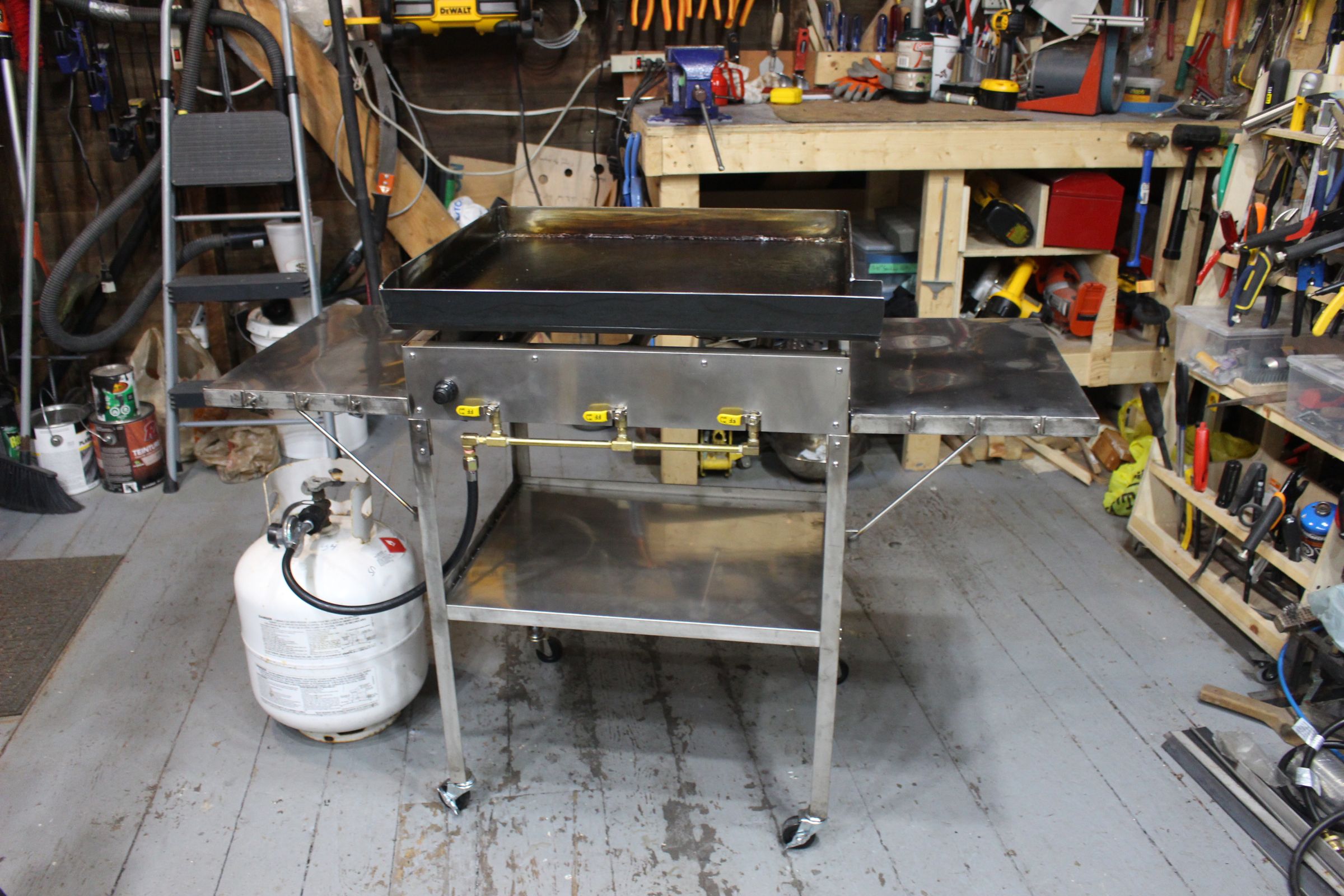 How to Make an Outdoor Griddle : 9 Steps (with Pictures) - Instructables