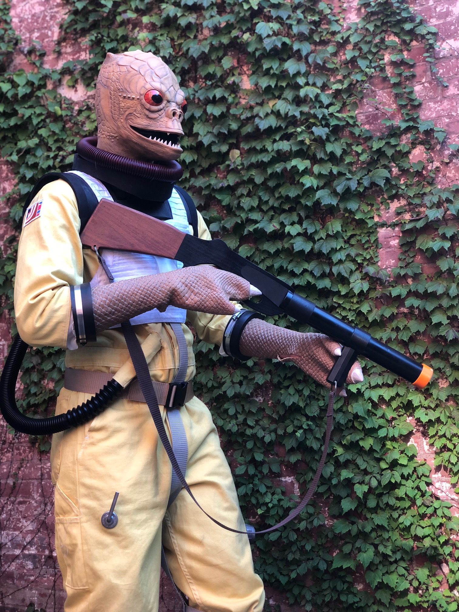 Making a Bossk Costume! (from Star Wars) : 15 Steps (with Pictures ...