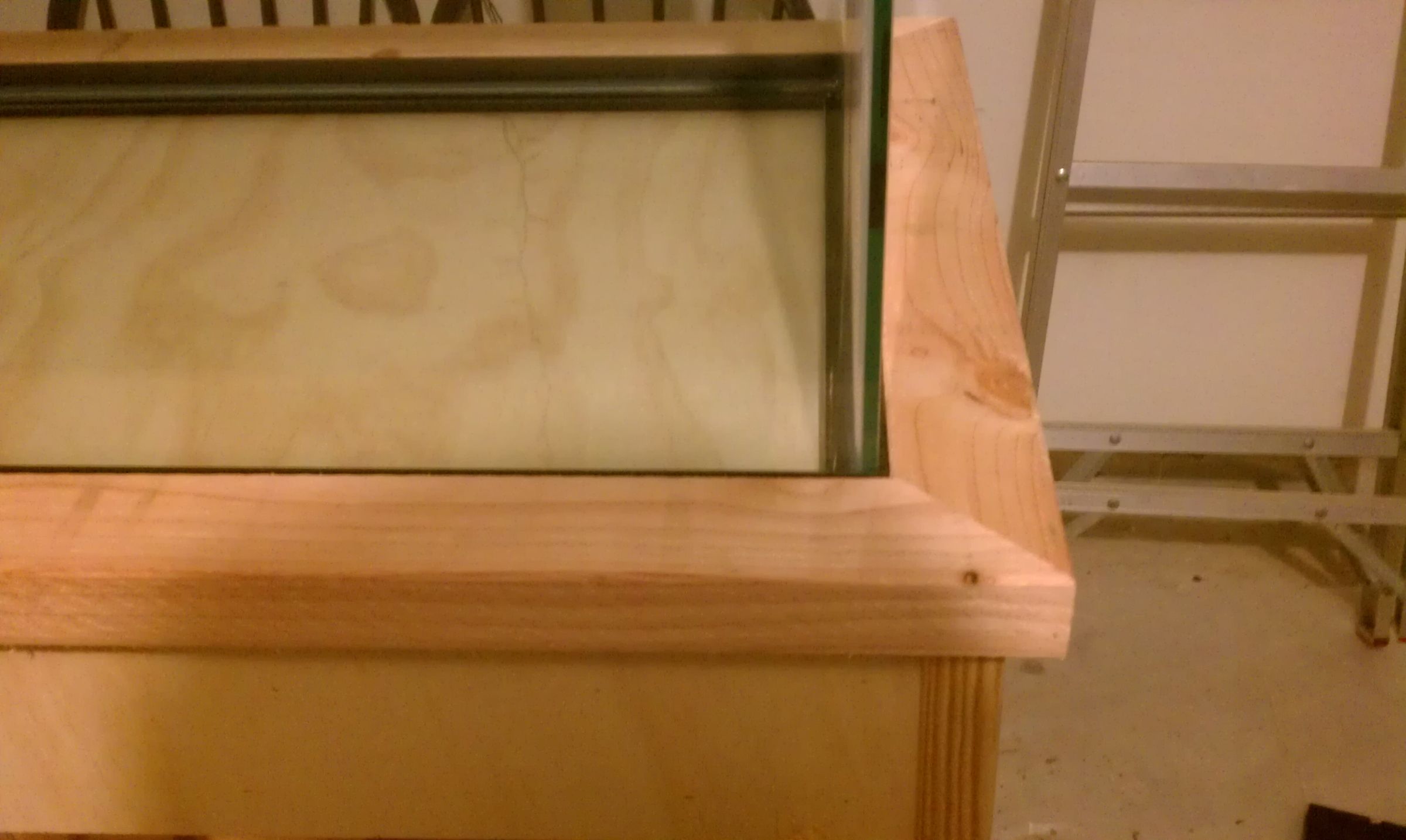 Fish Aquarium Stand (40 Breeder Tank With Hidden Sump Door) : 12 Steps ...