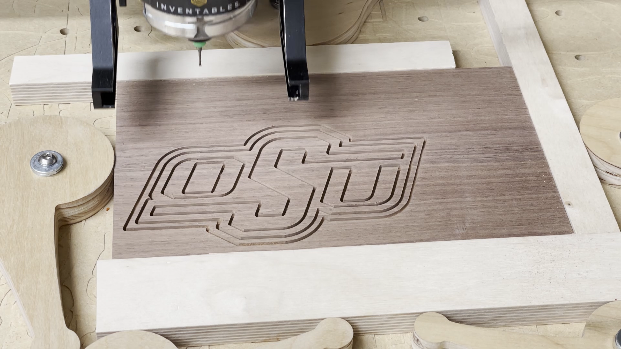 How to Make a Two Color Inlay Tray : 13 Steps (with Pictures ...
