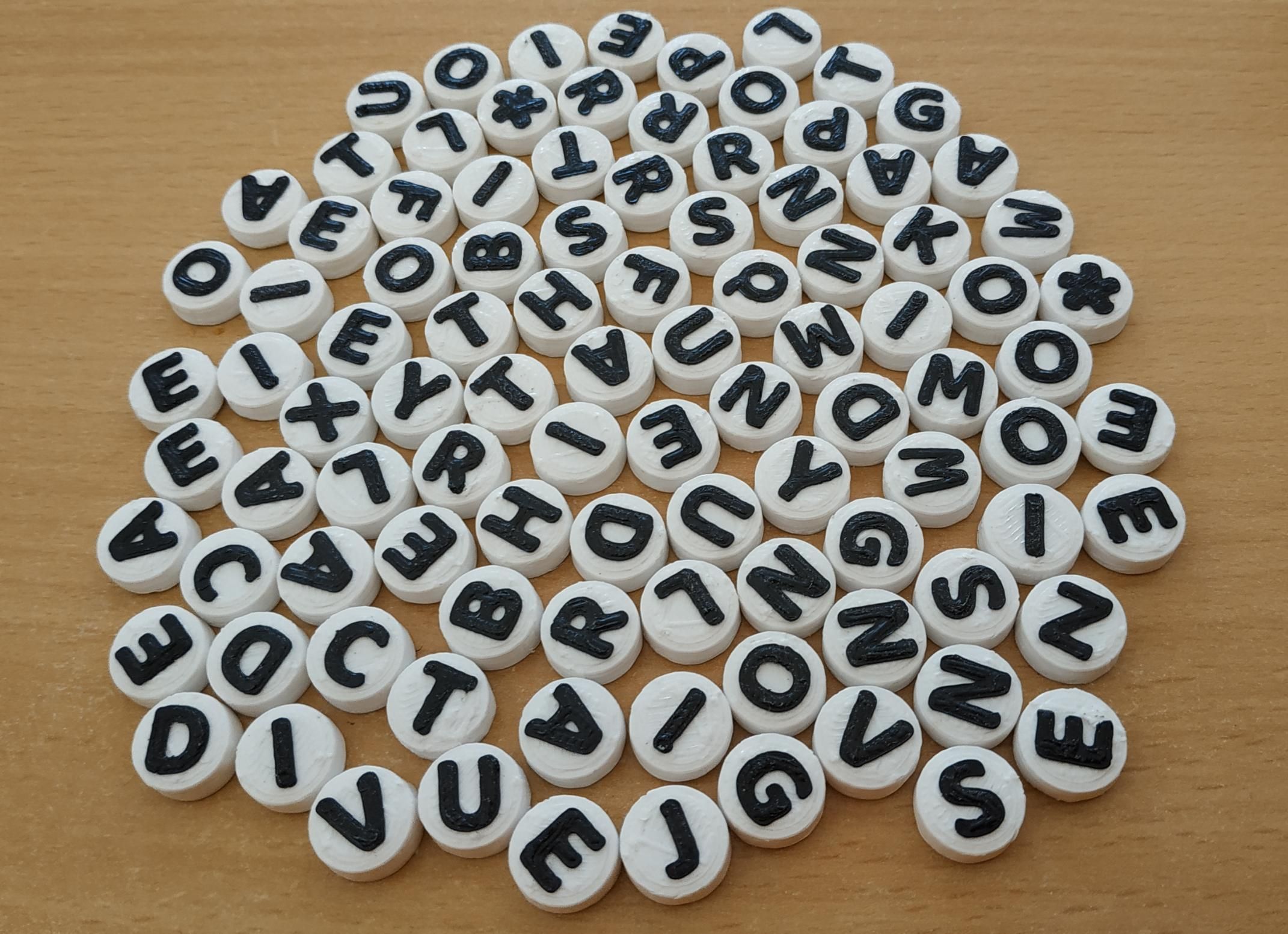 (mostly) 3D Printed Letter Connect Puzzle : 3 Steps (with Pictures ...