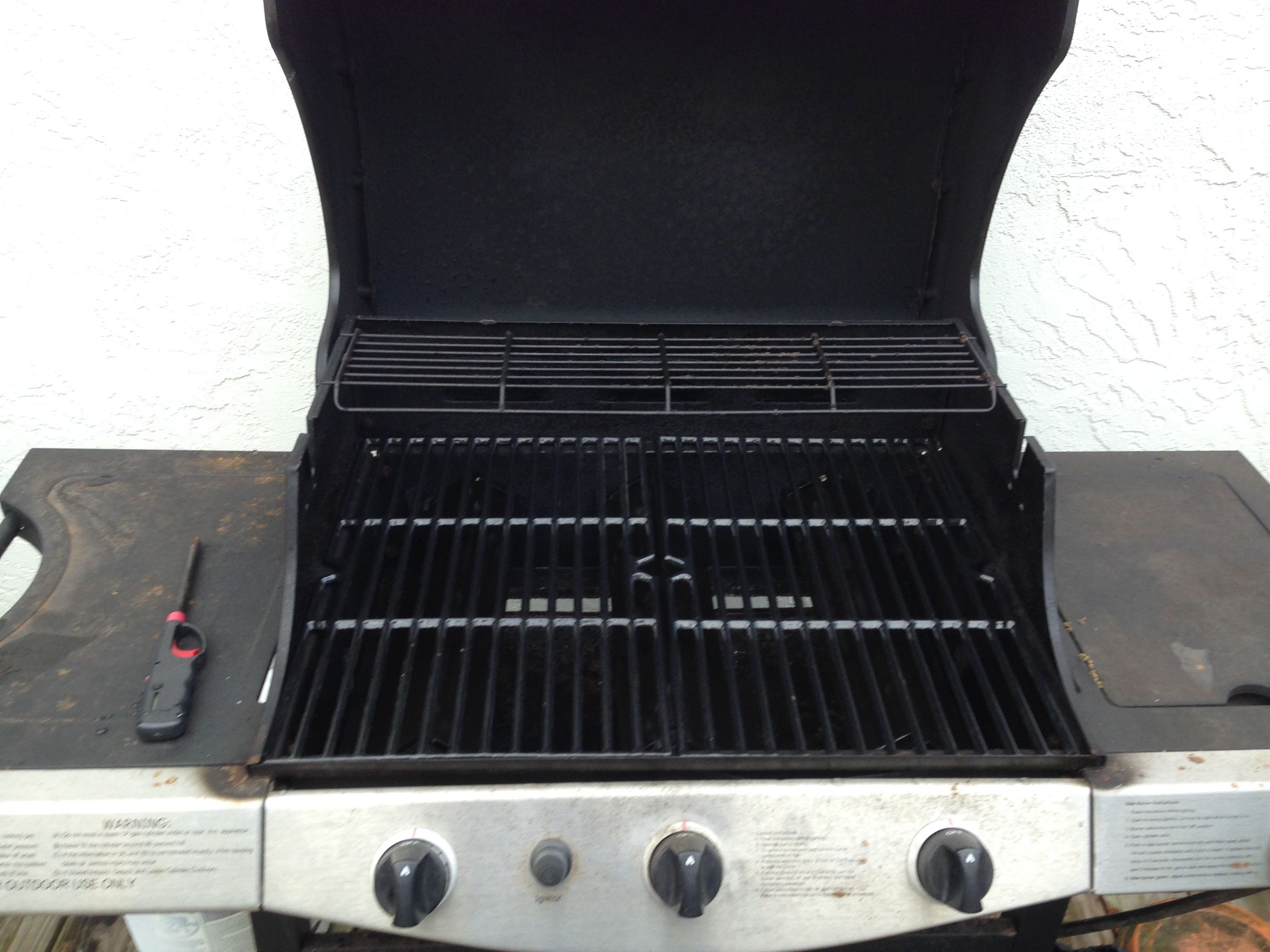 Rusted Parts Repair for a BBQ Grillware GGPL-2100 : 4 Steps (with ...