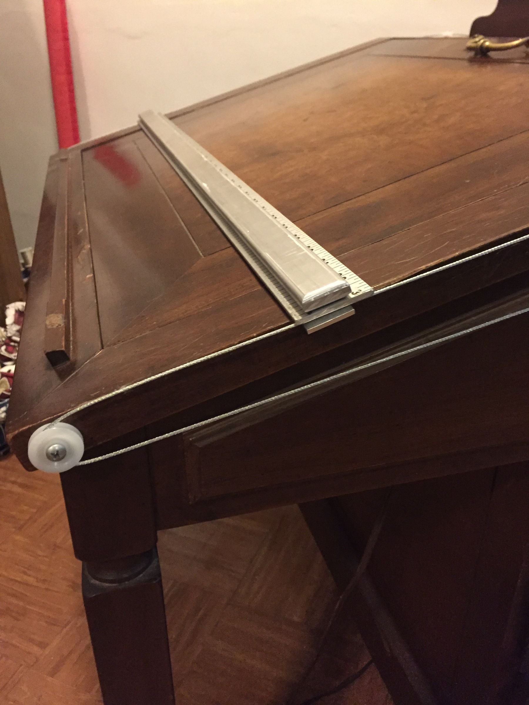 Build a Parallel Straightedge Drafting Table! : 6 Steps (with Pictures ...