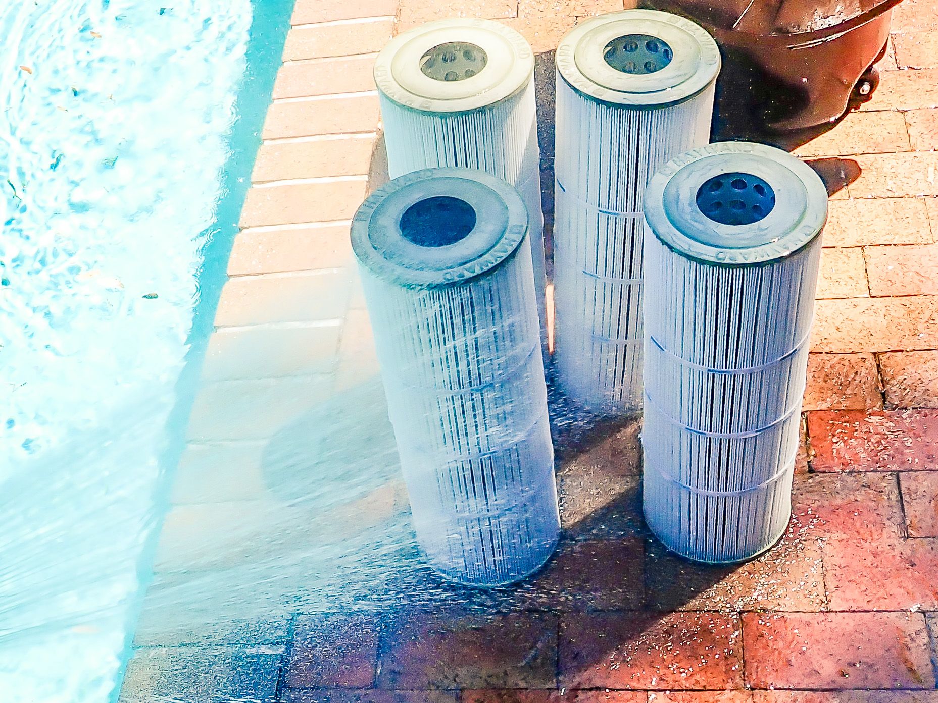 How to Clean a Pool Cartridge Filter System : 15 Steps (with Pictures ...