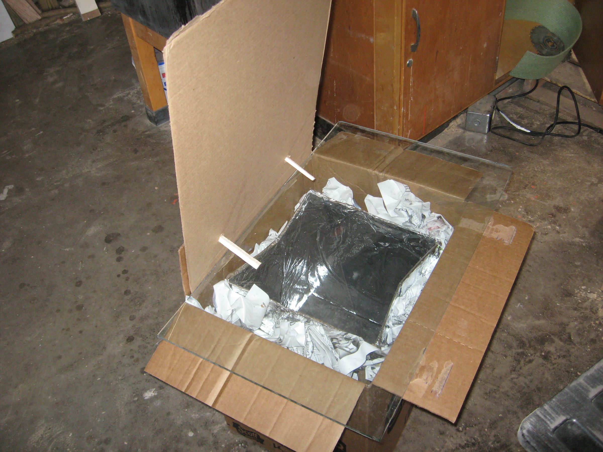 How to Make a Simple Cardboard Solar Oven : 10 Steps - Instructables