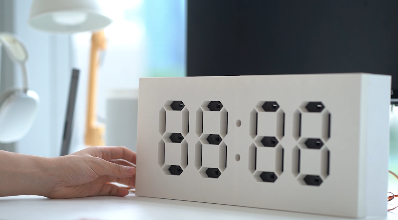 Kinetic & Digital Clock (Arduino + 3D Print) : 8 Steps (with Pictures ...