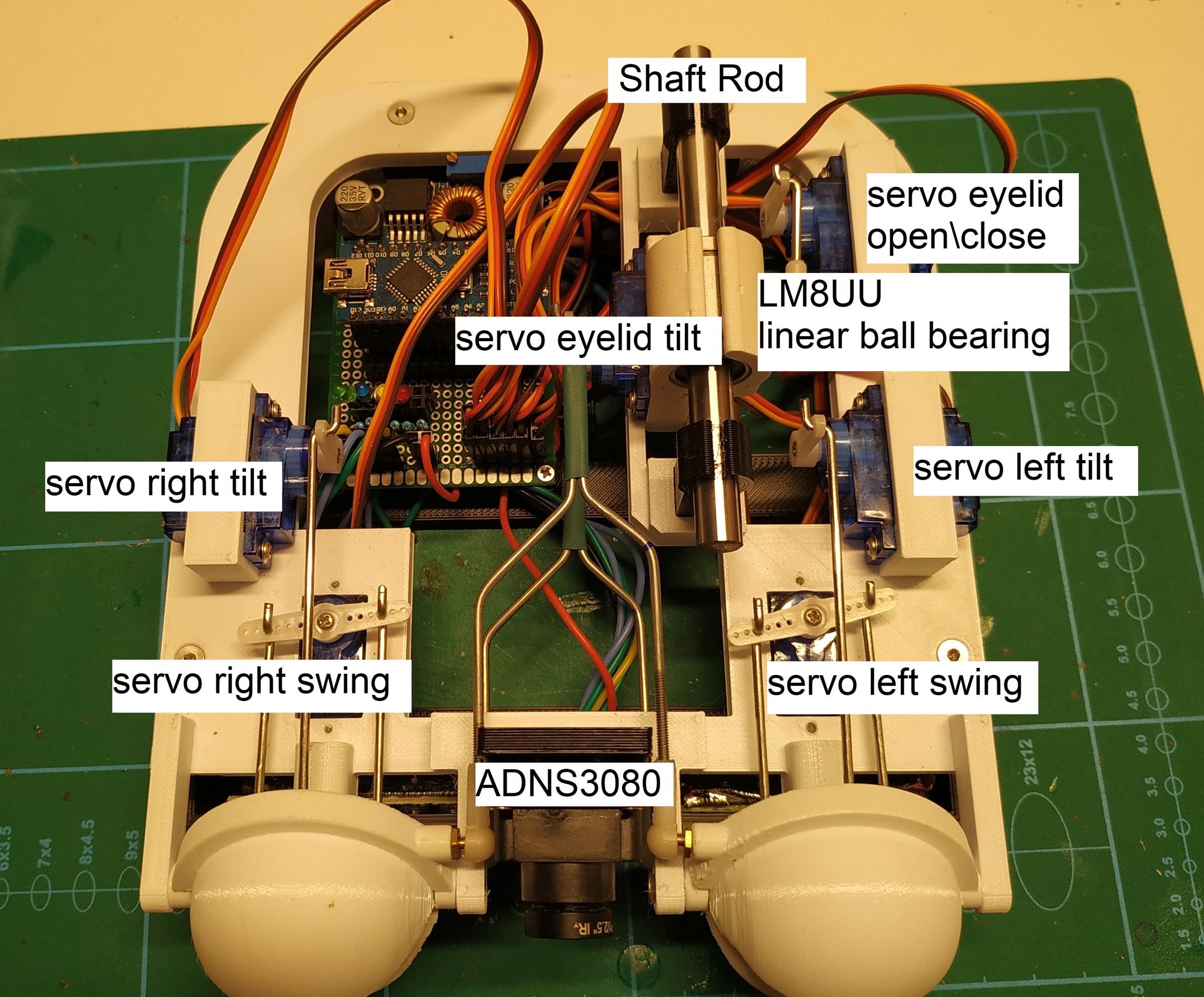 Motion Follow Animatronics Eyes : 8 Steps (with Pictures) - Instructables