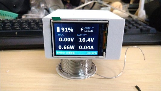 DIY 60W PD Power Bank With Arduino Real Time Battery Info Display : 9 ...