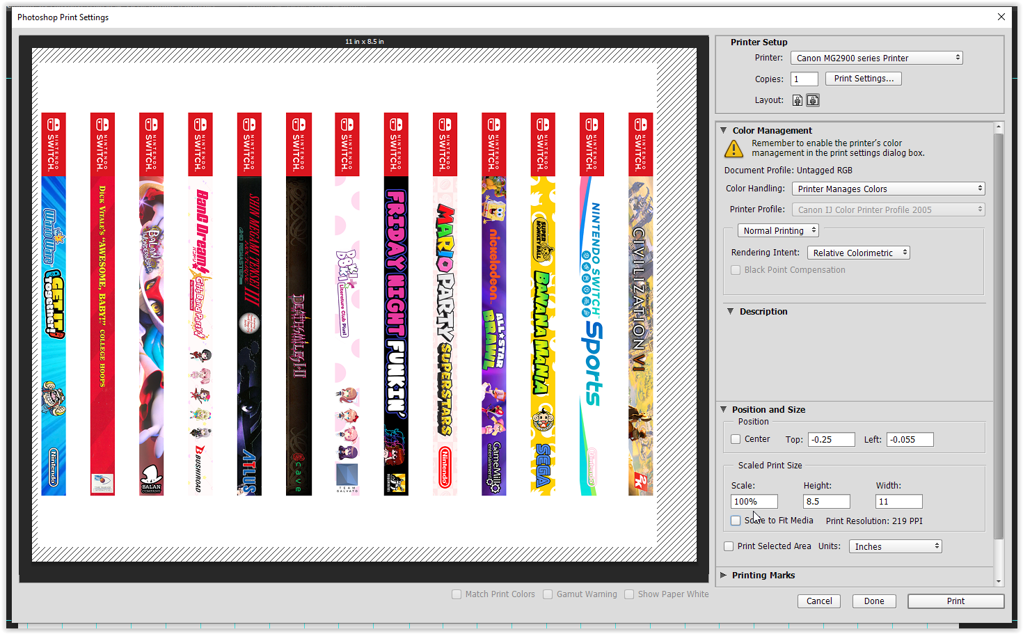 How to Prep and Print Custom Nintendo Switch Spines : 9 Steps (with ...