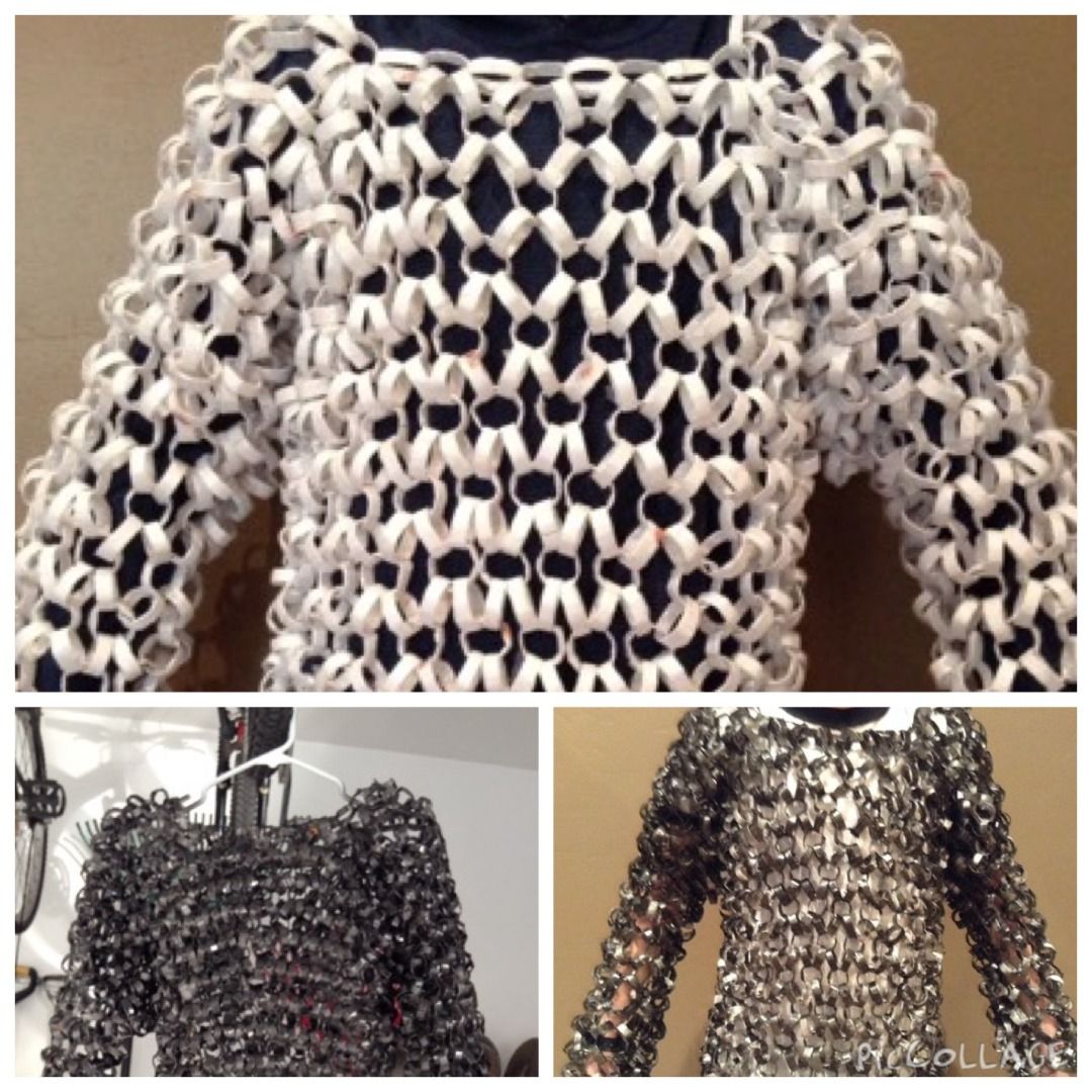 How to Make Paper Chain Mail : 8 Steps (with Pictures) - Instructables