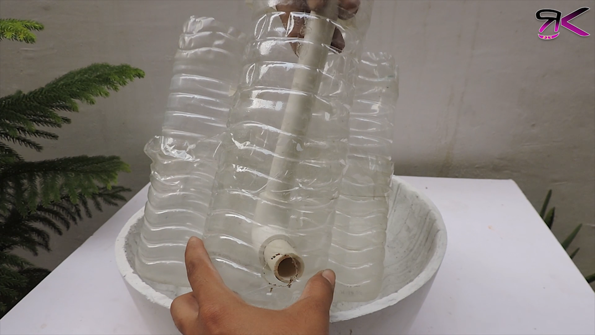 Amazing Water Fountain With Plastic Bottle and Led (DIY) : 7 Steps ...