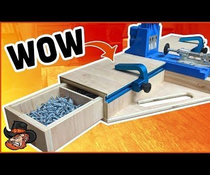 DIY Kreg Jig Pocket Hole Station : 8 Steps (with Pictures) - Instructables