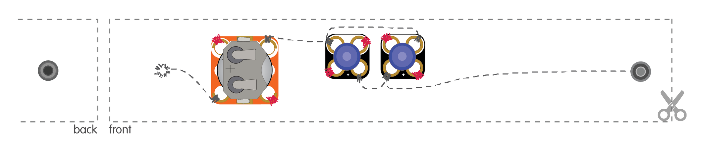 Simple Wearable Projects: Light-Up Bracelets, 4 Ways : 13 Steps (with ...