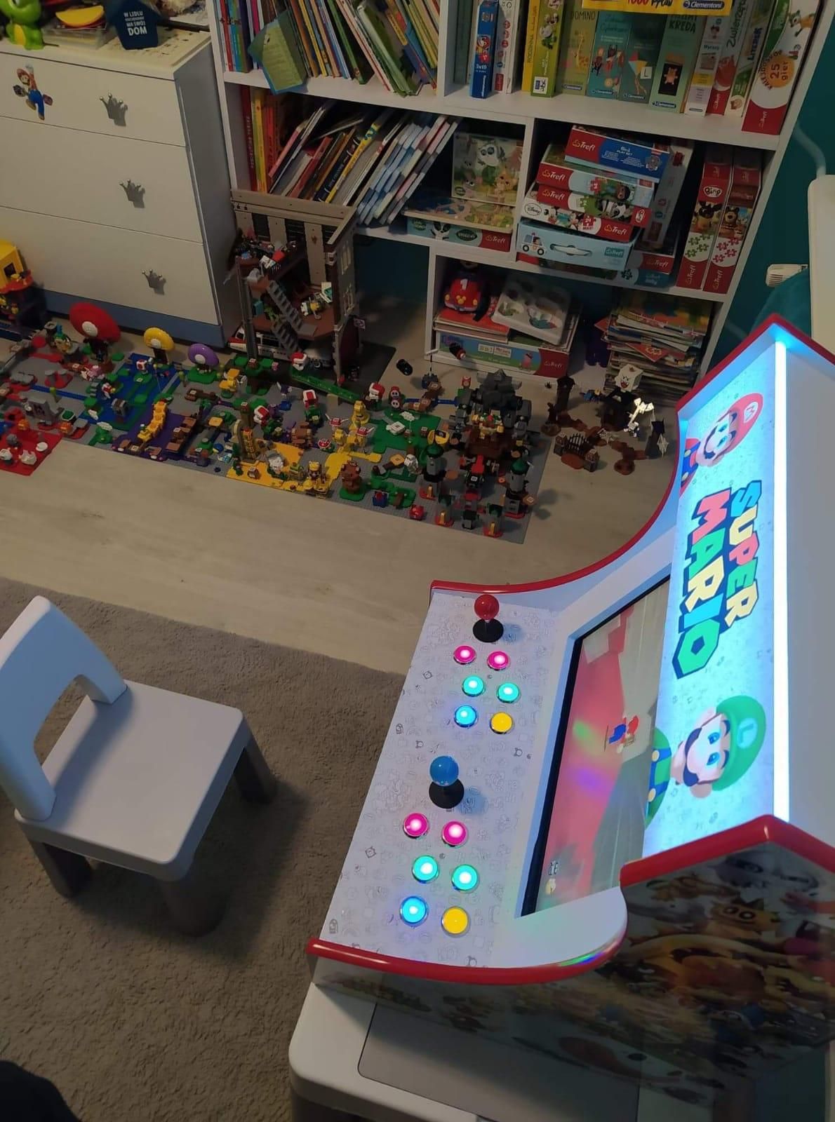 2-Player Bartop Arcade Machine (Powered by Pi) : 19 Steps (with ...