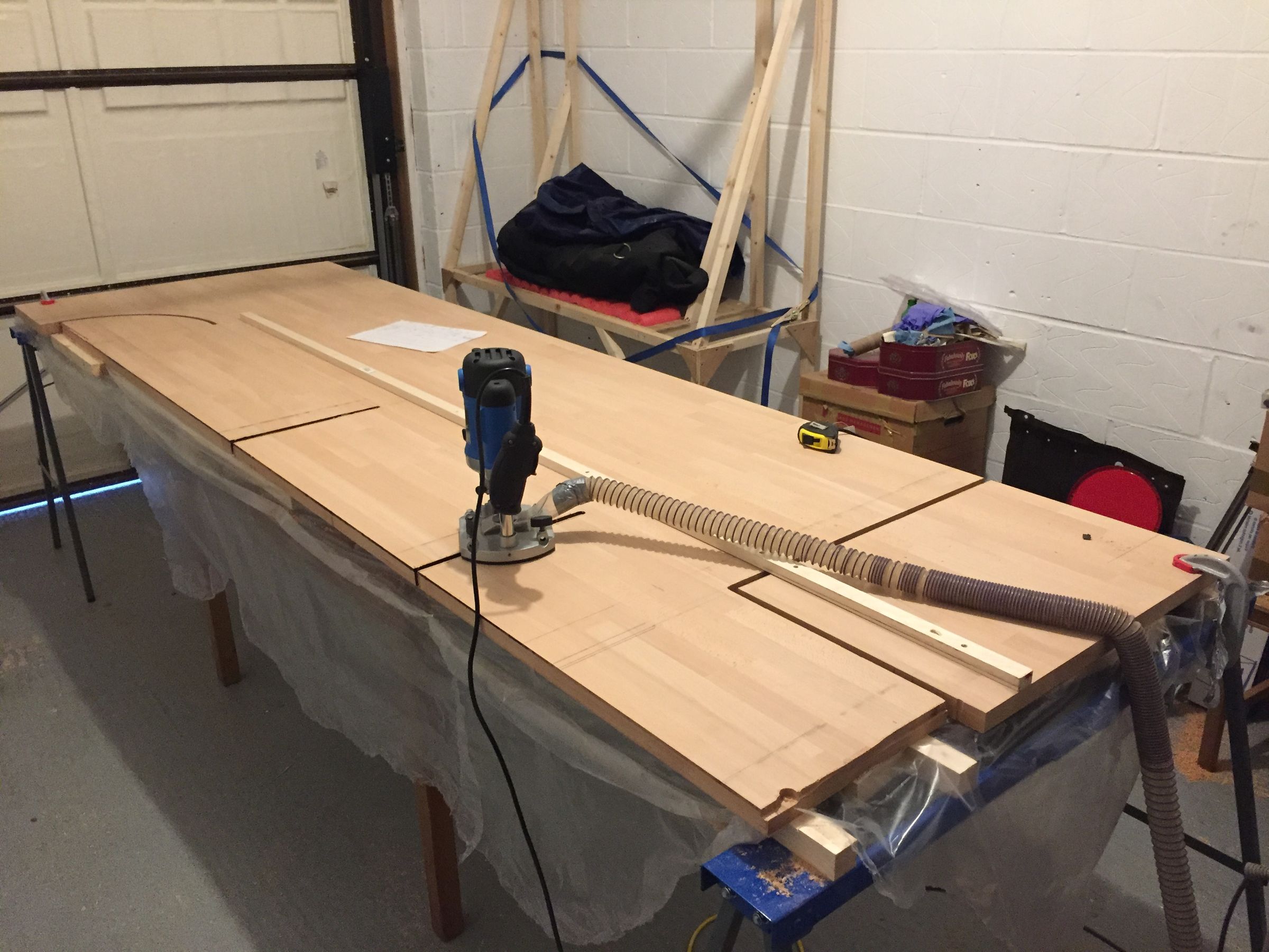How I Built My Dream Corner Desk - Solid Beech Twin Desk : 8 Steps ...