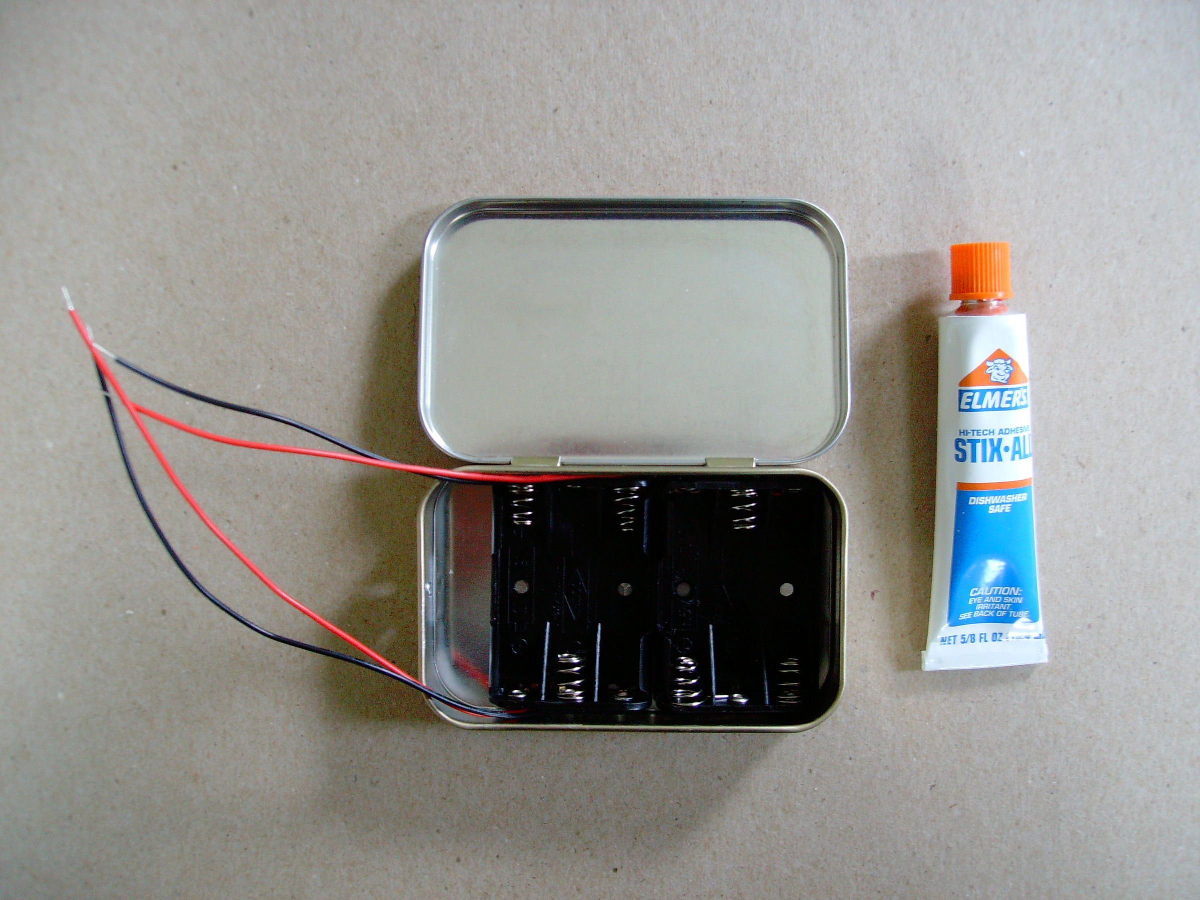 Arduino and Battery Pack in Altoids Tins : 17 Steps - Instructables