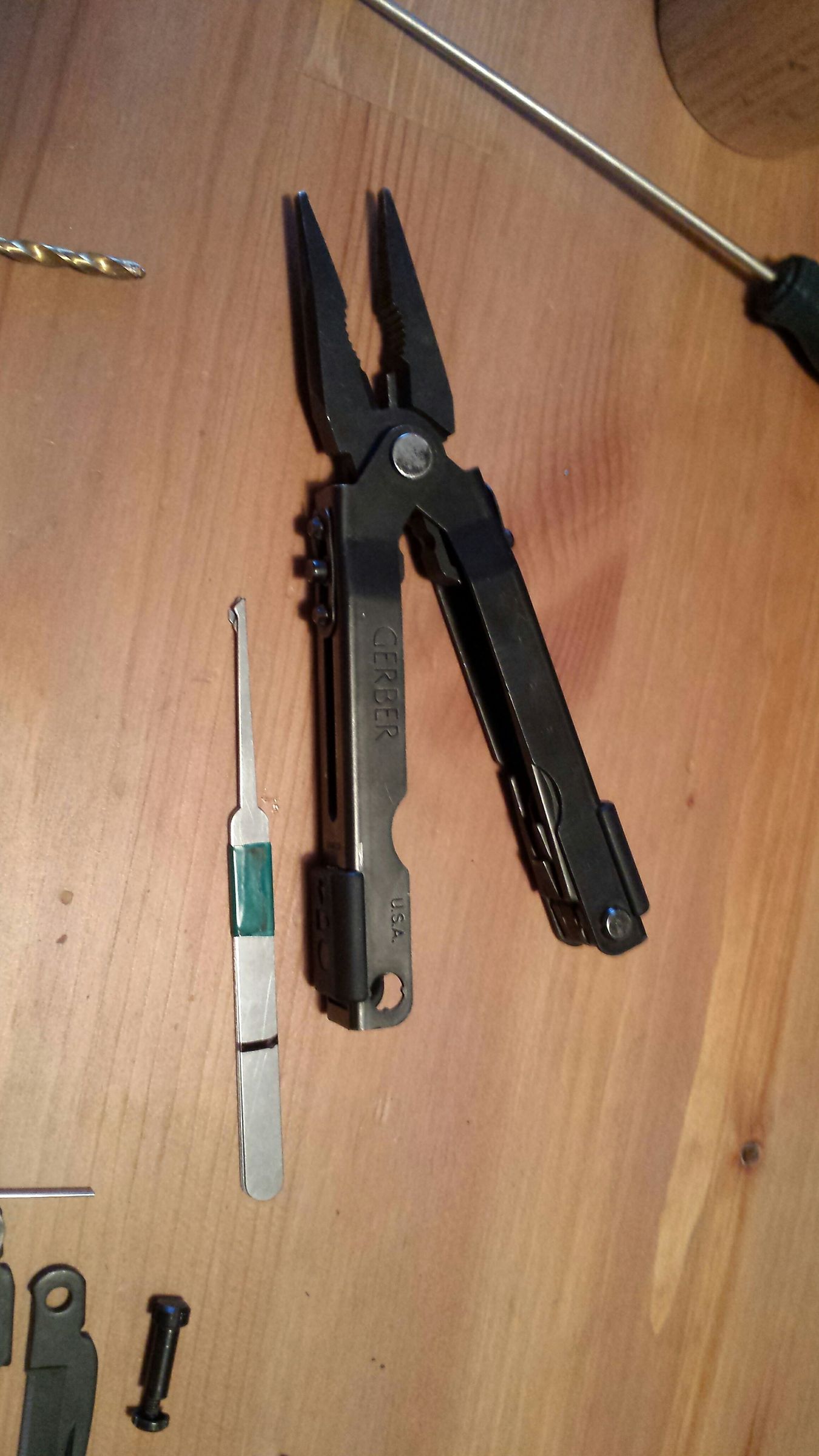 Gerber Multi-Tool "Covert Entry" Tool Mod : 6 Steps (with Pictures ...