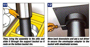 How to Install a Metal Chimney Kit : 3 Steps - Instructables