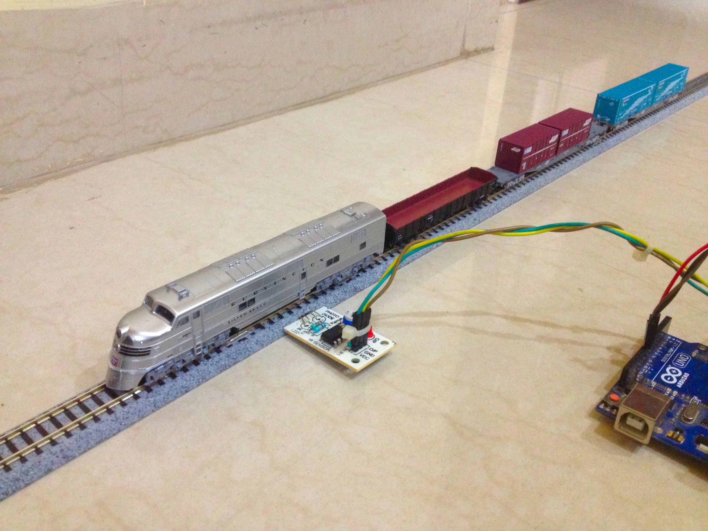 Simple Automated Model Railway Layout | Arduino Controlled : 11 Steps ...