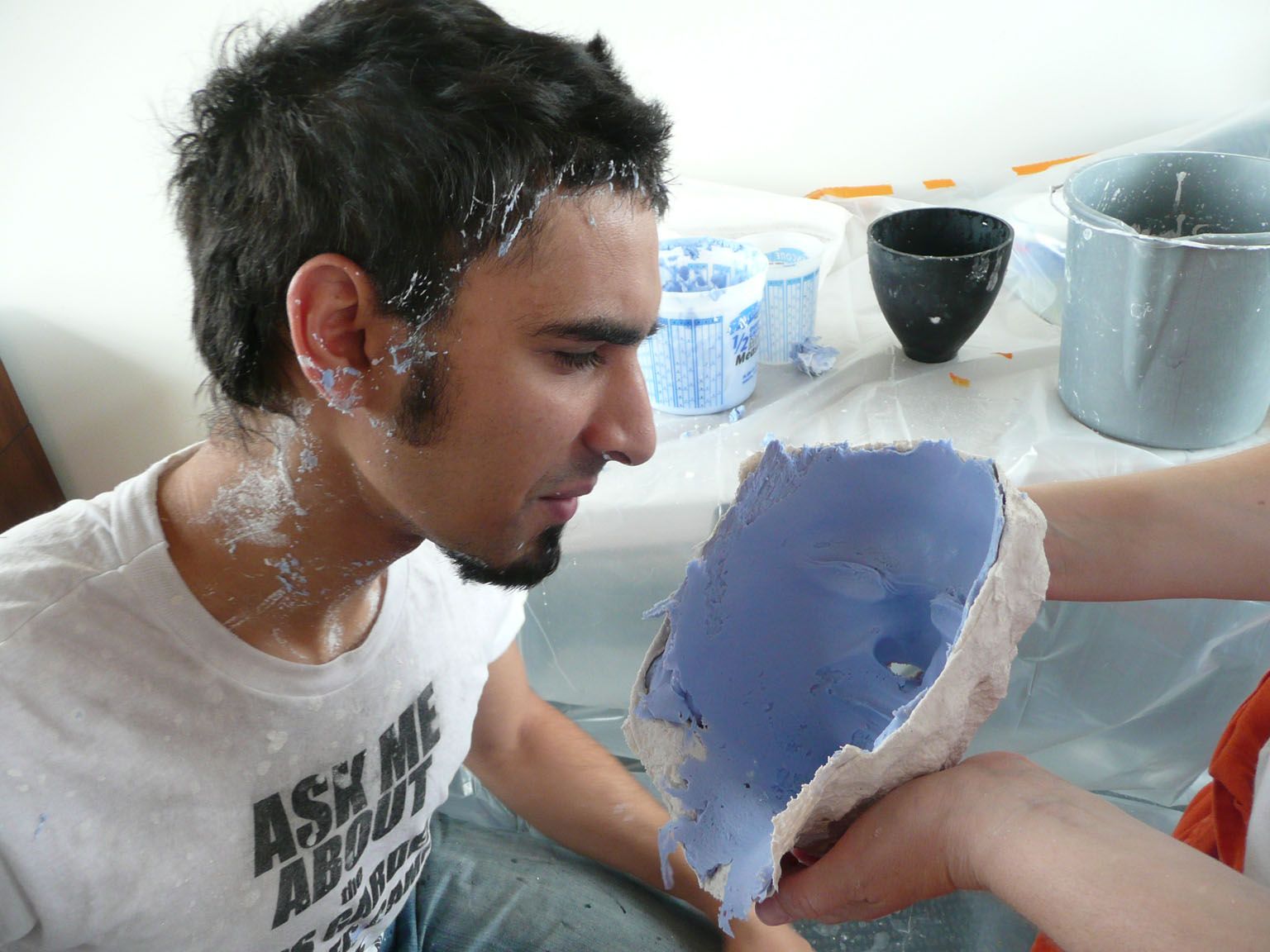 How to Cast a Face in Plaster : 11 Steps (with Pictures) - Instructables