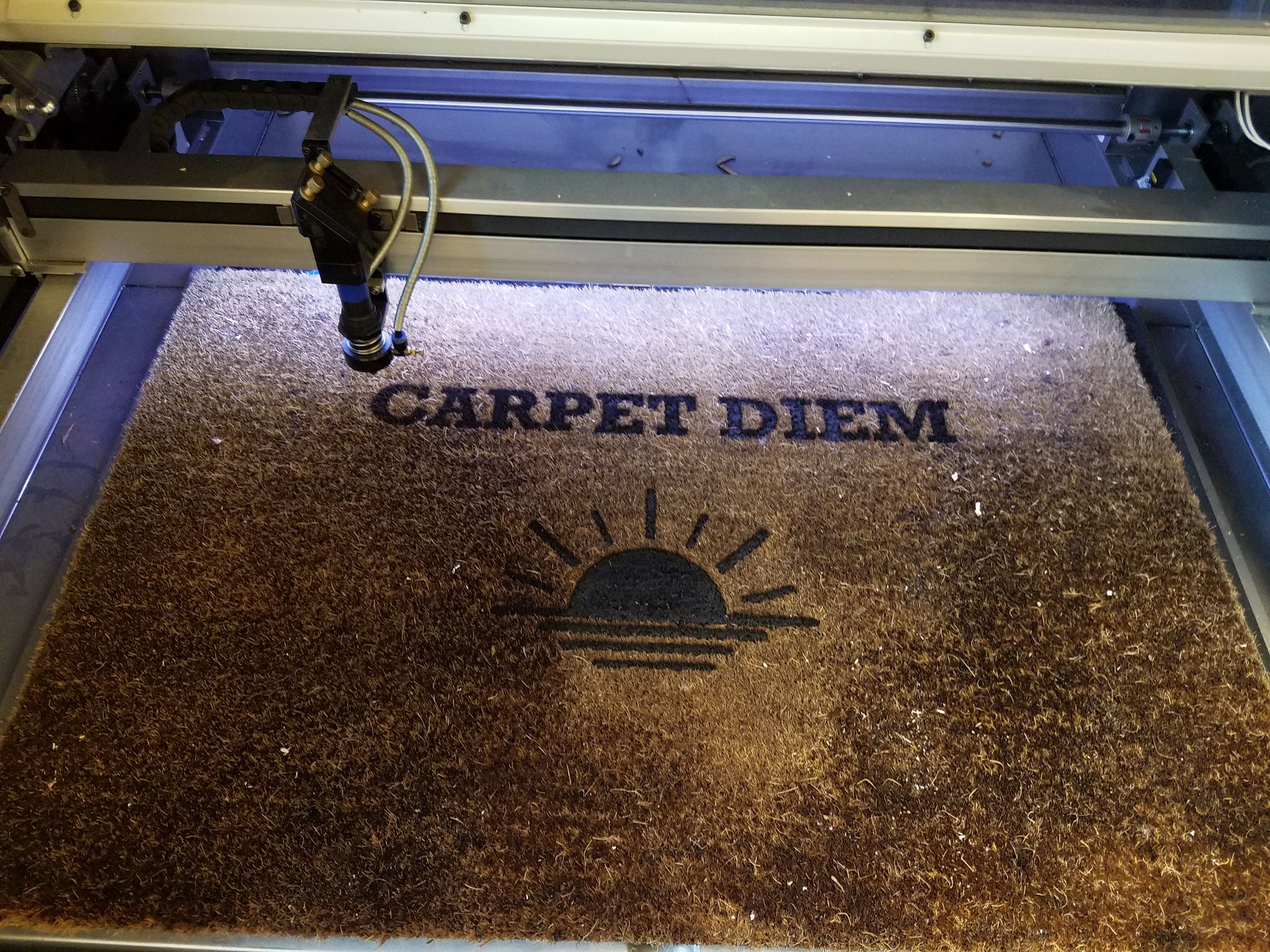 Customizable Laser Cut Rug : 6 Steps (with Pictures) - Instructables